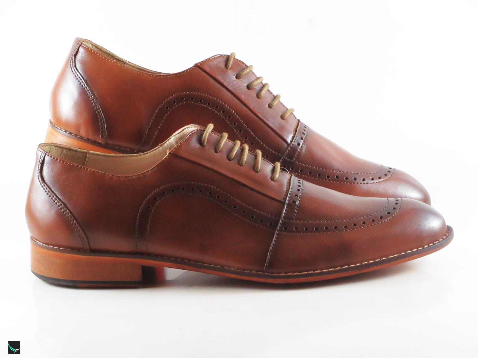 Men's Genuine Leather Formal Oxford Shoes - 3503 - Leather Collections ...